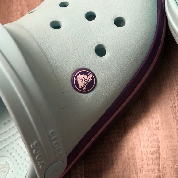 CROCS | Shoes | Blue And Purple Bayaband Crocs | Poshmark